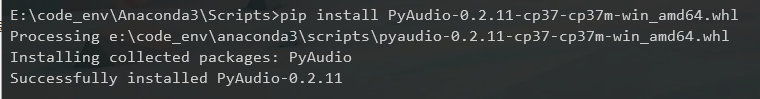 conda install PyAudio 在 pycharm 中找不到模块_no module named 'pyaudio-CSDN博客