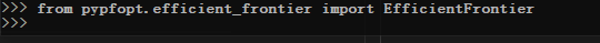 【Py】seaborn库更新及库pyportfolioopt库安装及相关问题解决_pypfopt-CSDN博客