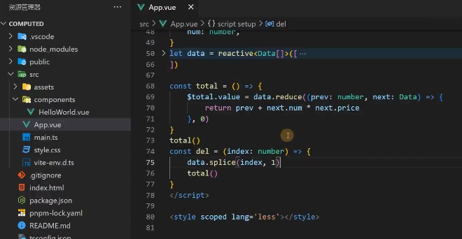 前端学习笔记202310学习笔记第一百零七天-vue3-conputed计算属性5-CSDN博客