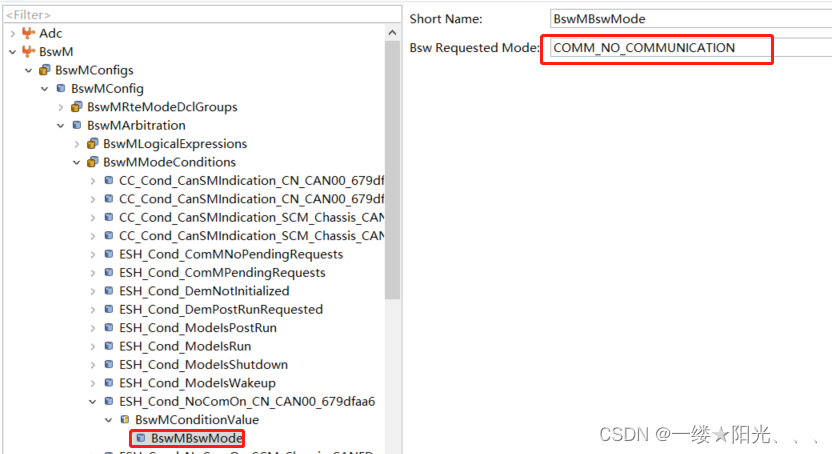DaVinci Configurator BswM模块配置_davinci configurator生成代码-CSDN博客