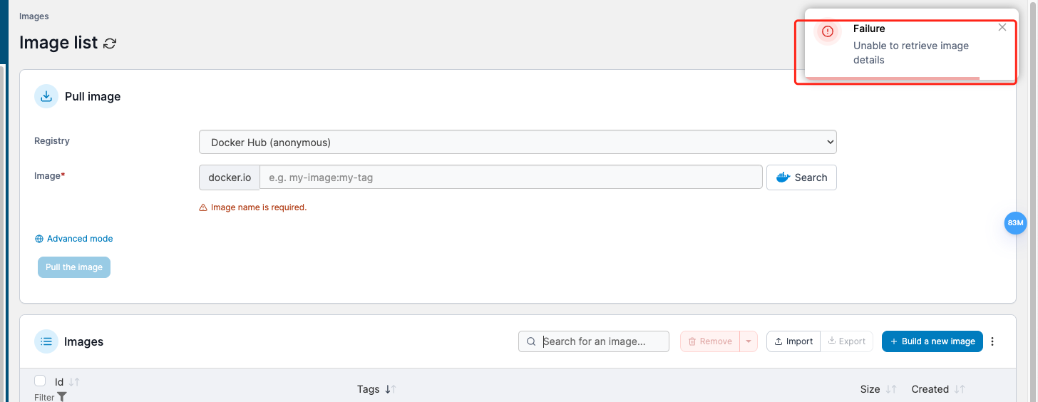 Failure Unable to retrieve image details-解决Portainer与Docker v26不兼容问题-CSDN博客