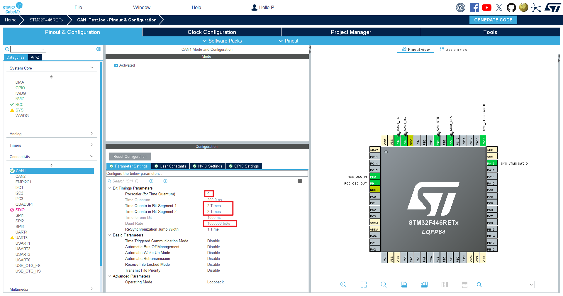 STM32 HAL库 CAN2.0配置_stm32 hal can-CSDN博客