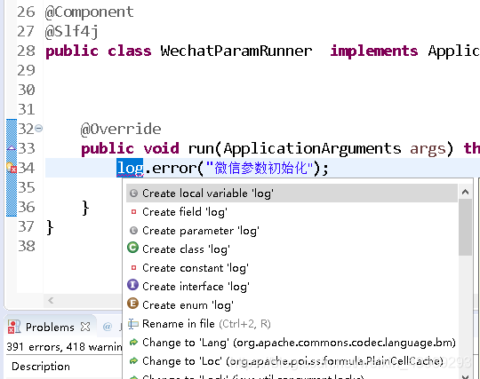 使用slf4j注解时,提示错误 Log Cannot Be Resolved 或者使用date 注释产生的get Set方法未定义slf4j注解log报错 Csdn博客