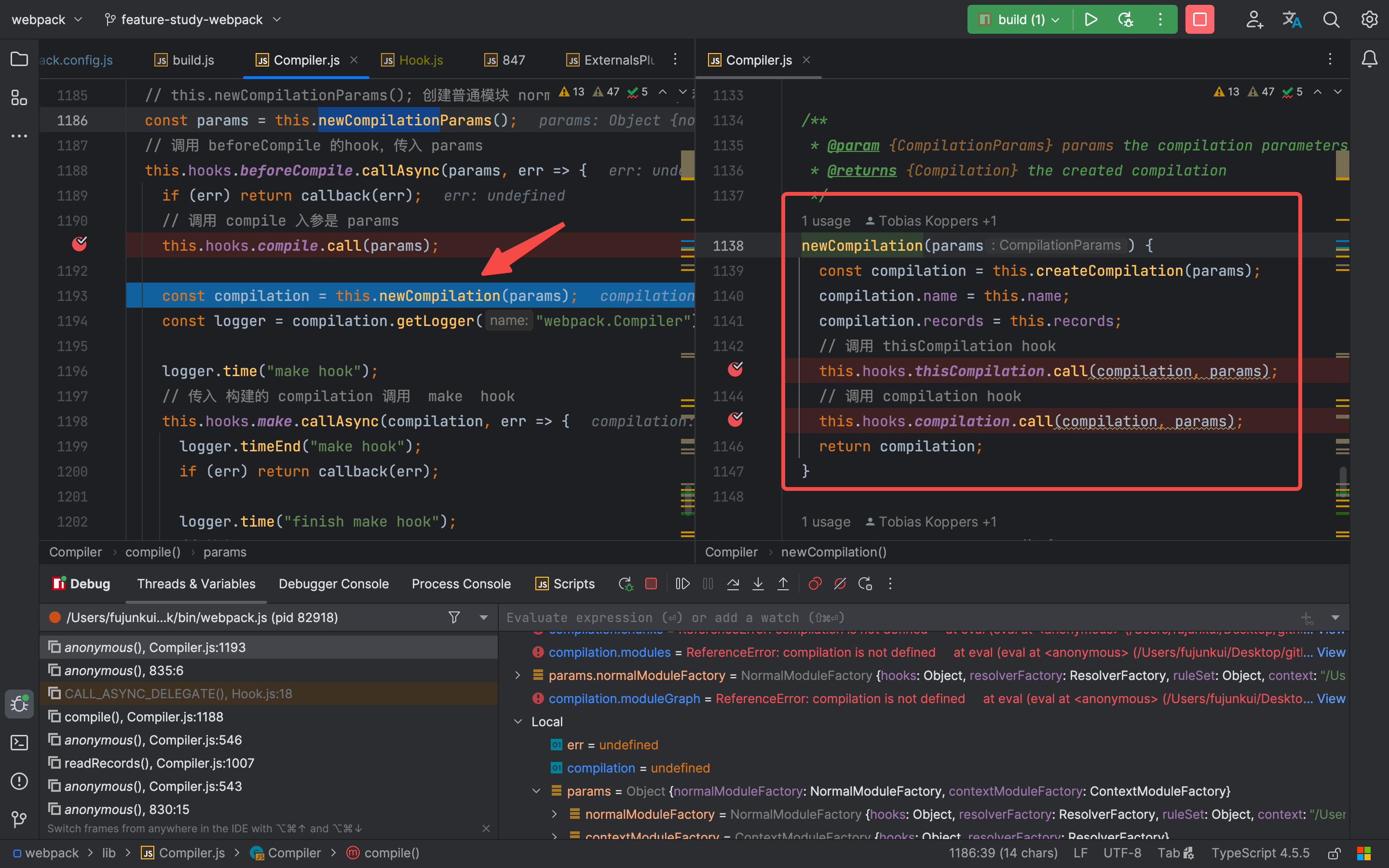 （源码篇）浅析webpack5中Compiler中重要的hook调用过程_webpack hook-CSDN博客