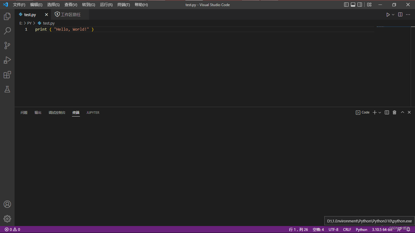 py3_VSCode 配置 Python 环境以及初识 Python 正则表达式_vscode 正则表达式-CSDN博客