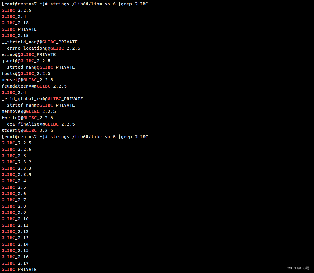 node: /lib64/libm.so.6: version ‘GLIBC_2.27‘ not found (required by node)-CSDN博客