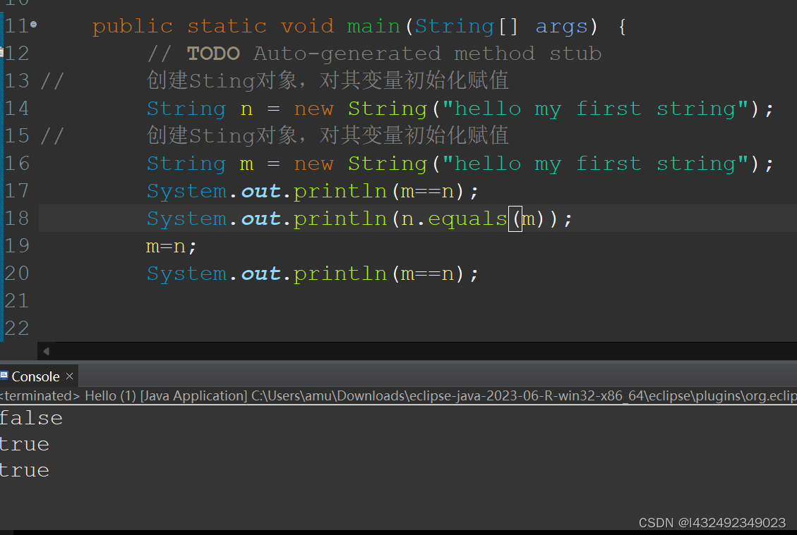 [original studying] the using of ‘String‘-CSDN博客