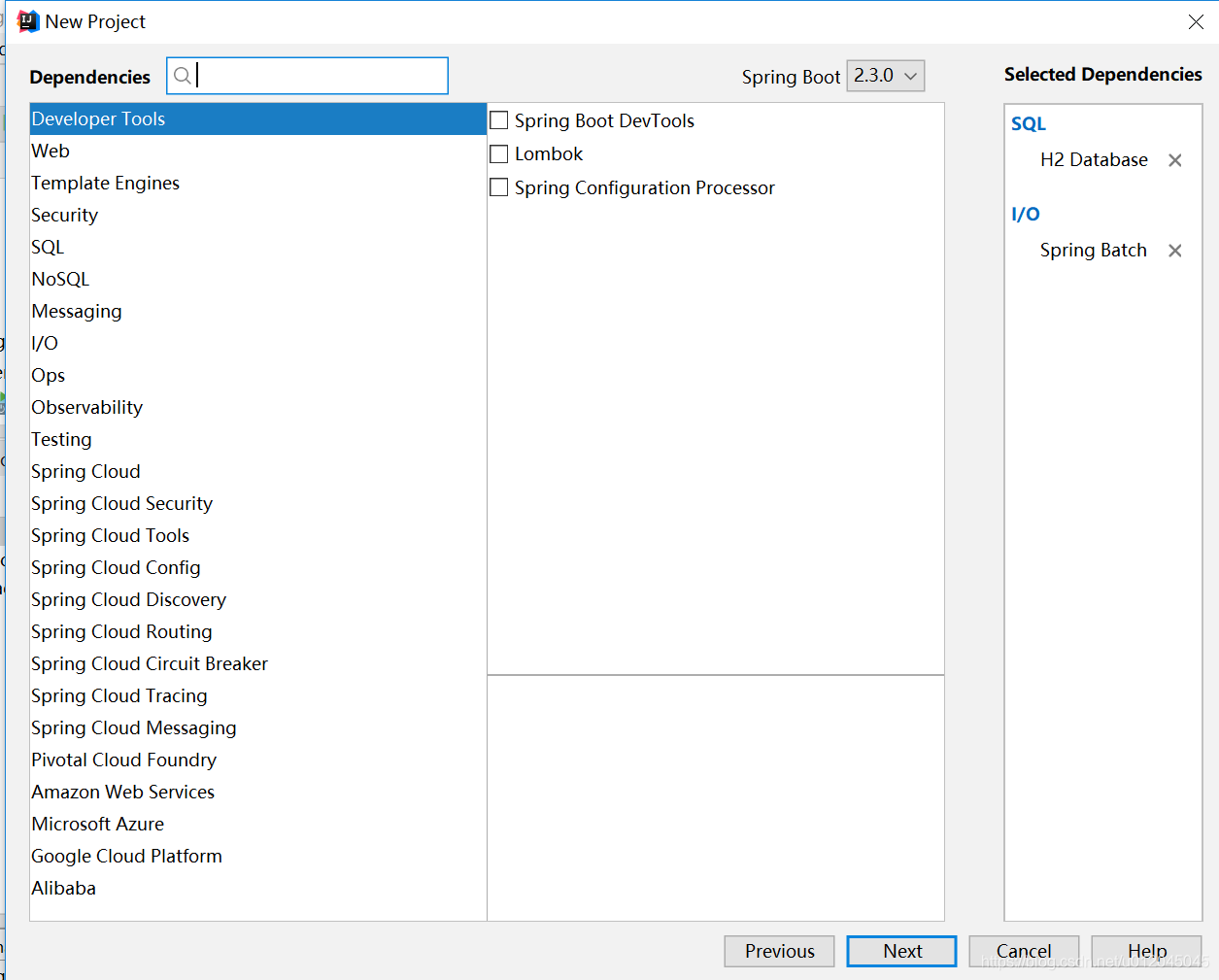 springbatch自学之路-02（如何搭建一个springbatch项目）_idea spring batch-CSDN博客