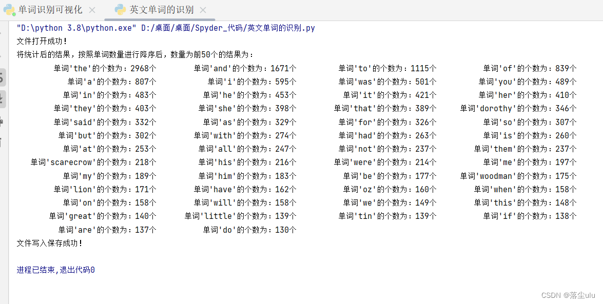 Python 英文文章单词数量统计python统计英文文章中单词的个数 Csdn博客 