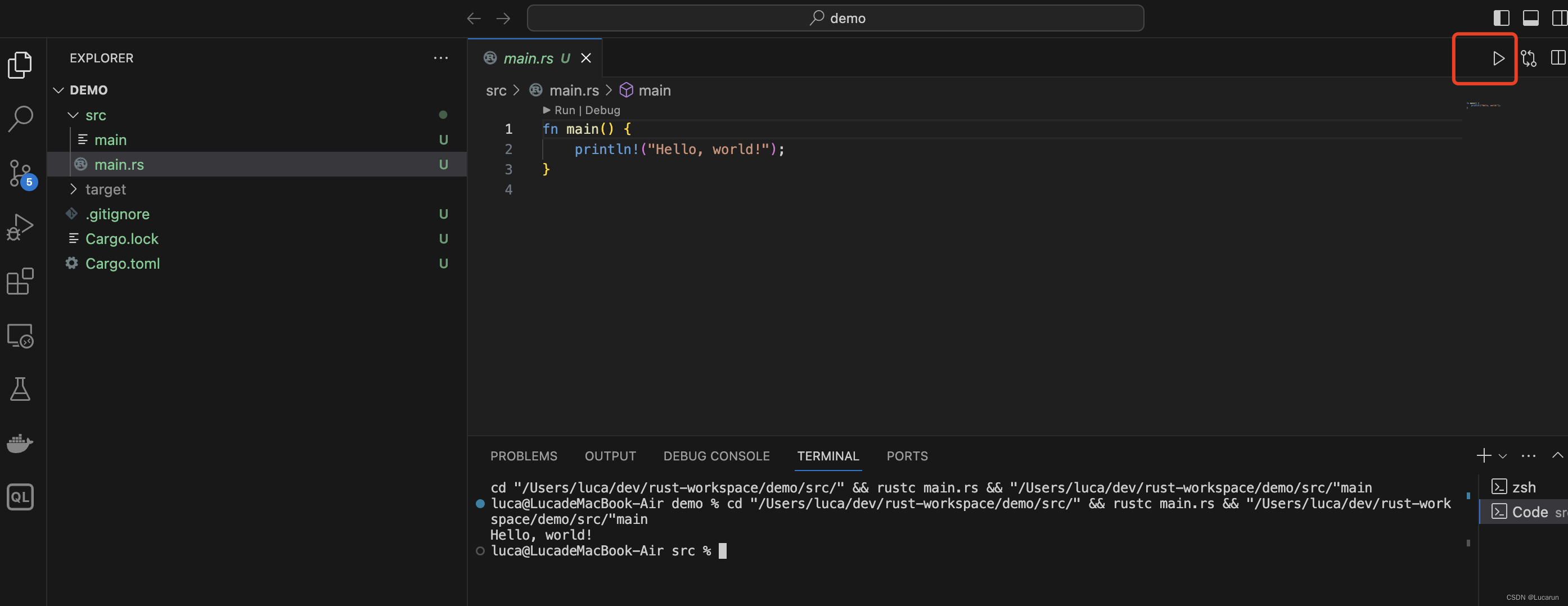Rust从入门到暴走（3）--- Rust开发环境搭建Visual Studio Code-CSDN博客
