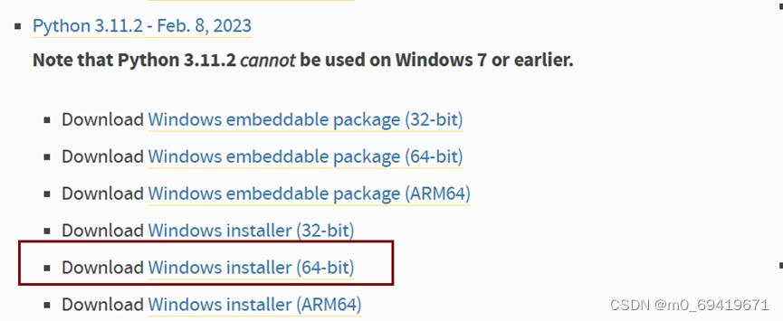 Windows下安装python步骤 Windows安装python3 7 Csdn博客