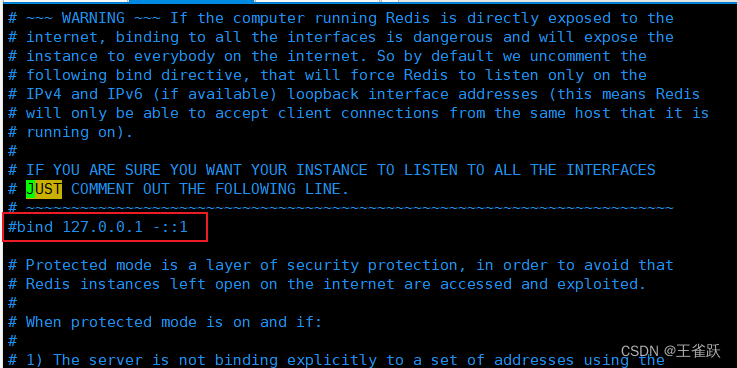 Jedis 连接 Redis报JedisConnectionException: java.net.ConnectException: Connection refused ...
