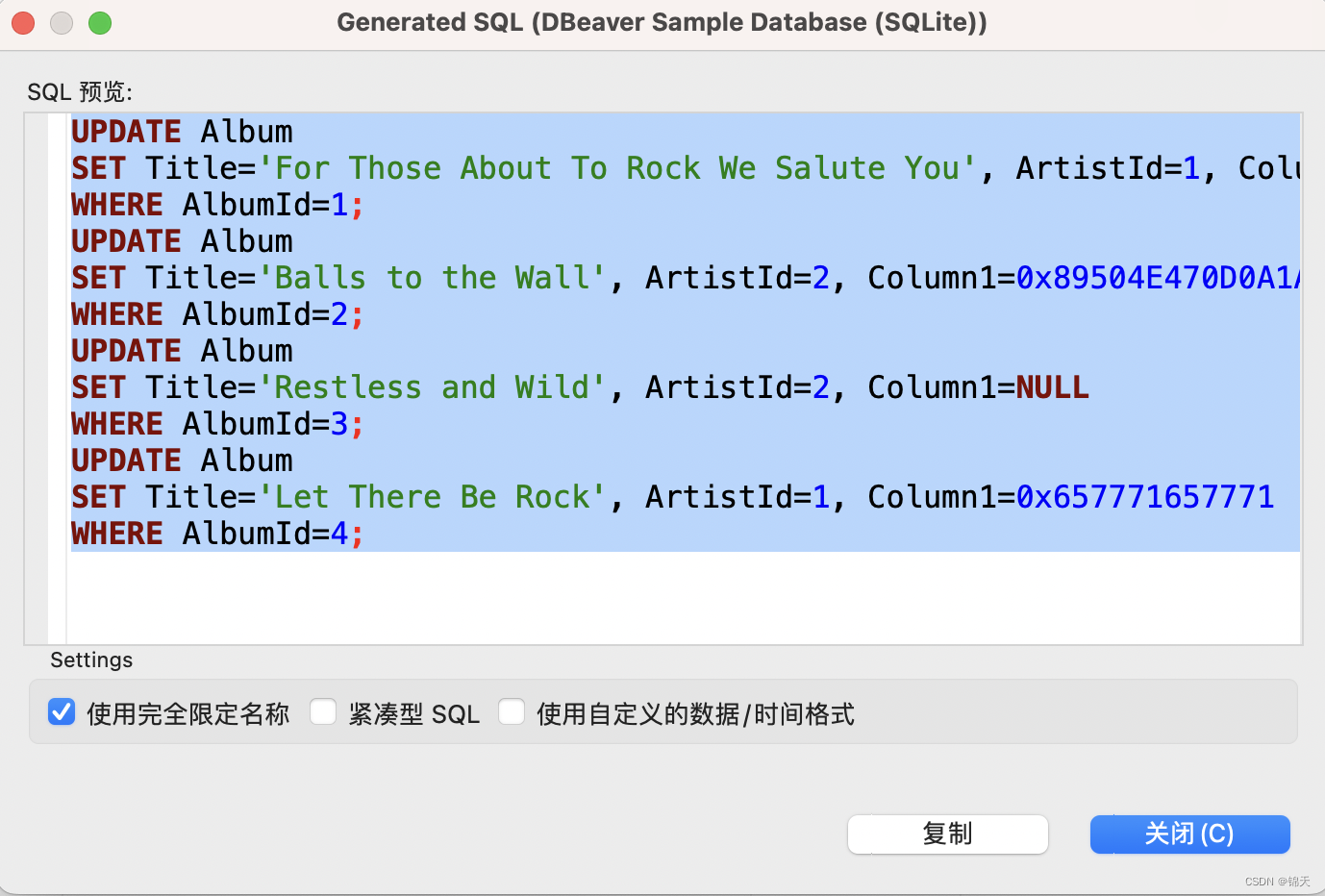 DBeaver 没有菜单项 生成SQL Generate SQL_dbeaver生成sql不见了-CSDN博客