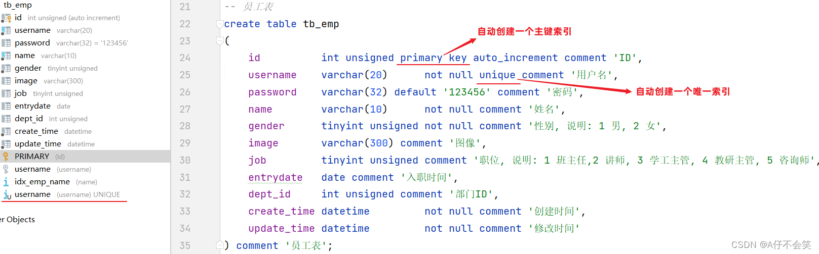 【JavaWeb】Day44.MySQL概述——索引-CSDN博客