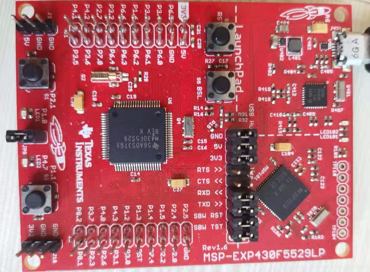 基于MSP430F5529的三种点灯方式（基本、定时、外部中断），快来瞧瞧！_msp430f5529点亮led灯-CSDN博客