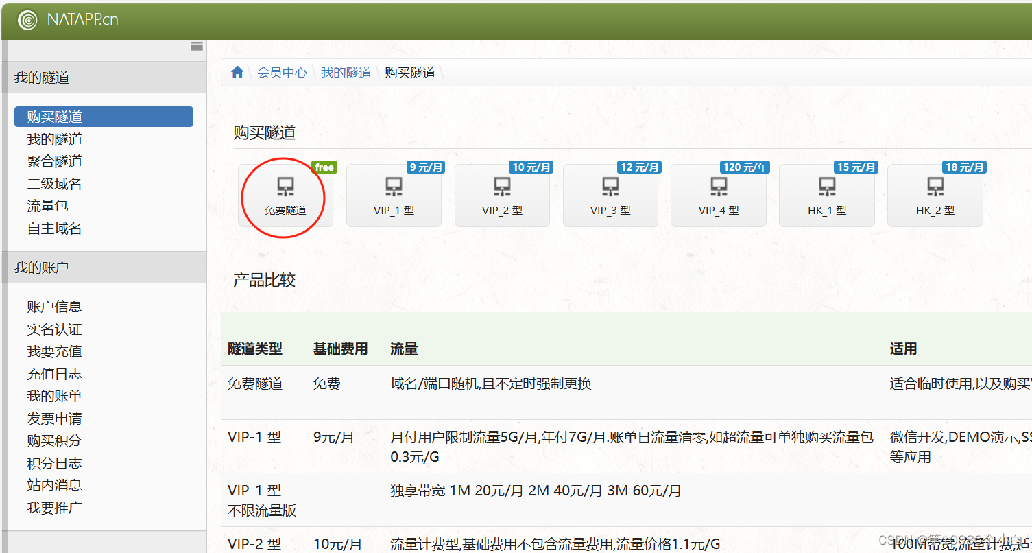 Natapp教程：实现内网穿透的简易步骤,-CSDN博客