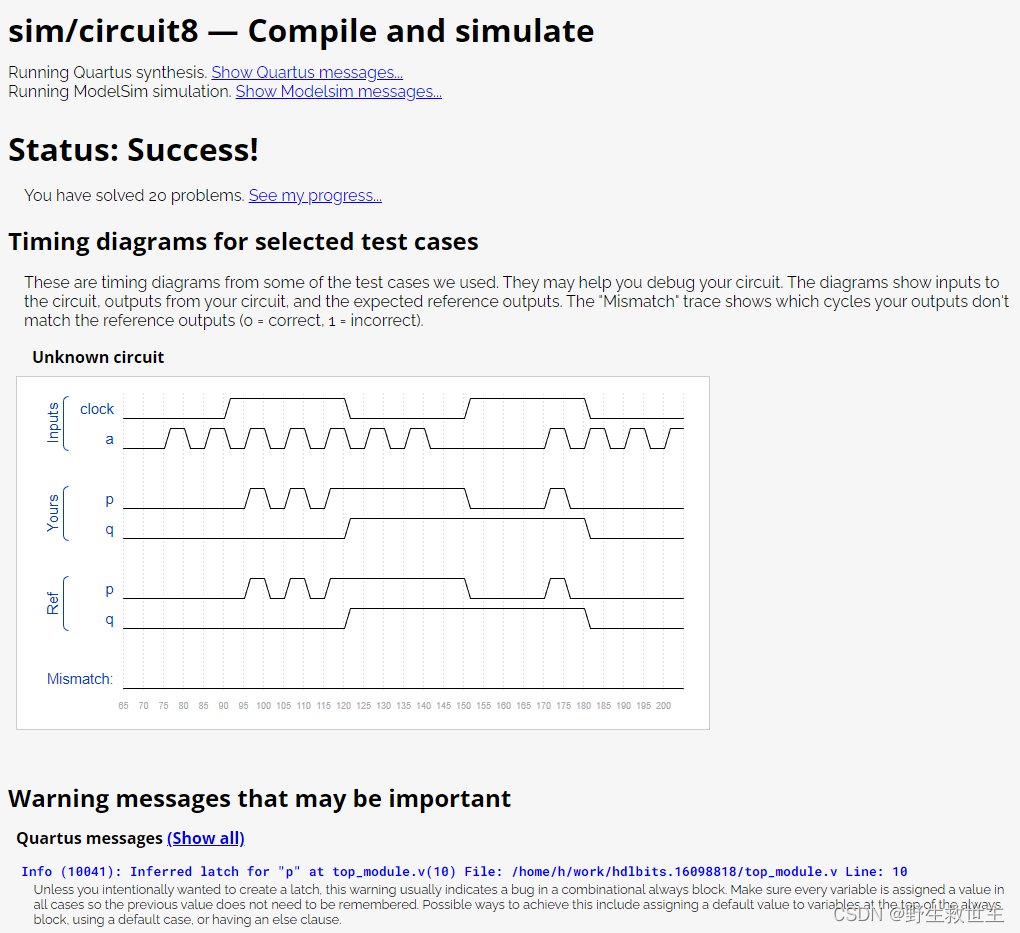 [HDLBits] Sim/circuit8_hdl circuit8-CSDN博客