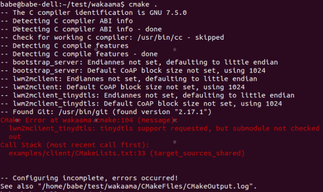 wakaama编译及测试踩坑记录-CSDN博客