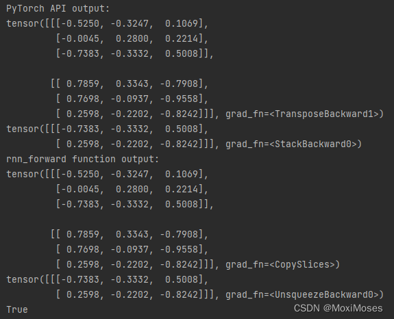 RNN的手动推导与代码逐行实现_rnn代码-CSDN博客