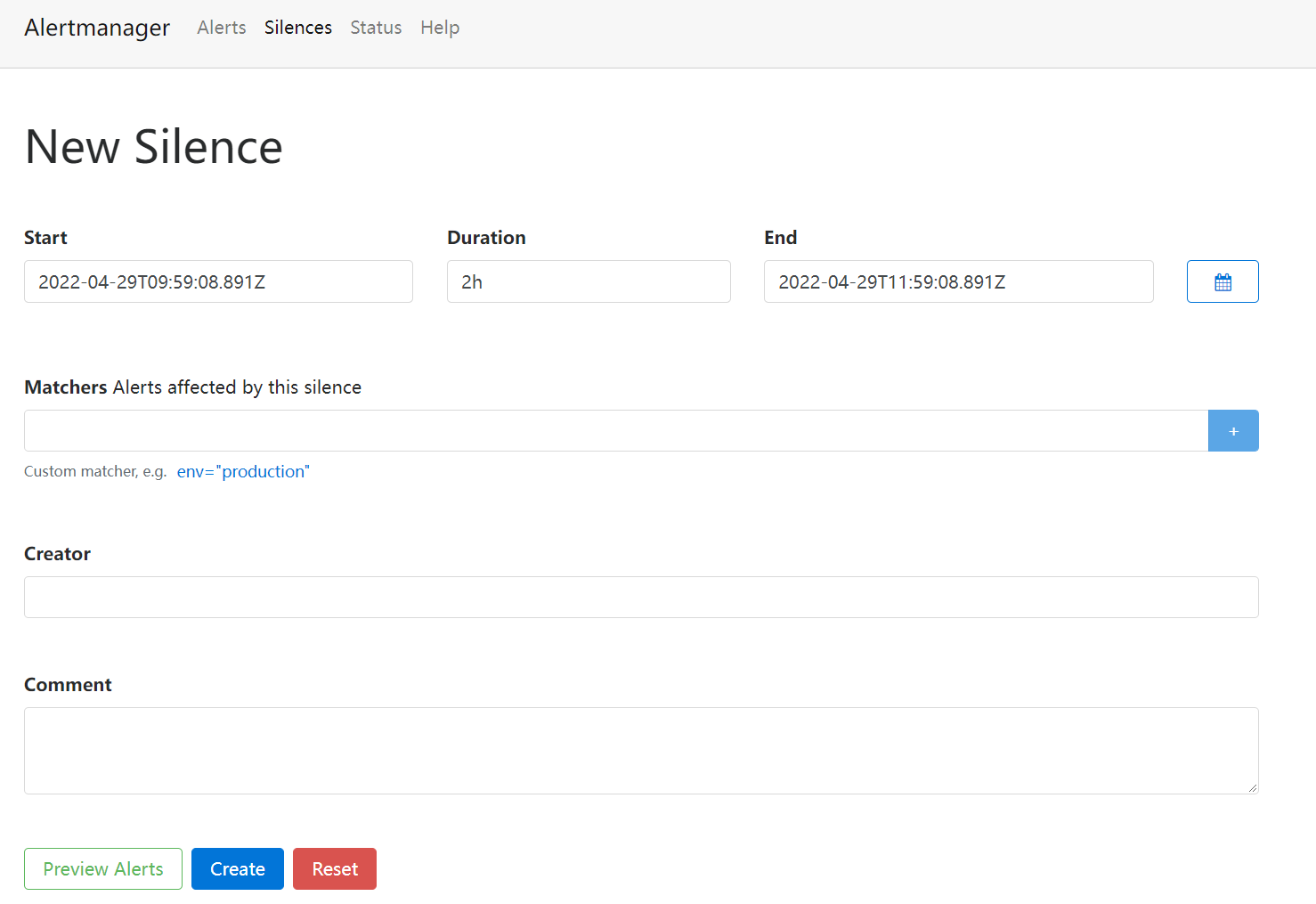 通过 API 快速创建 AlertManager silence_alertmanager silence api-CSDN博客