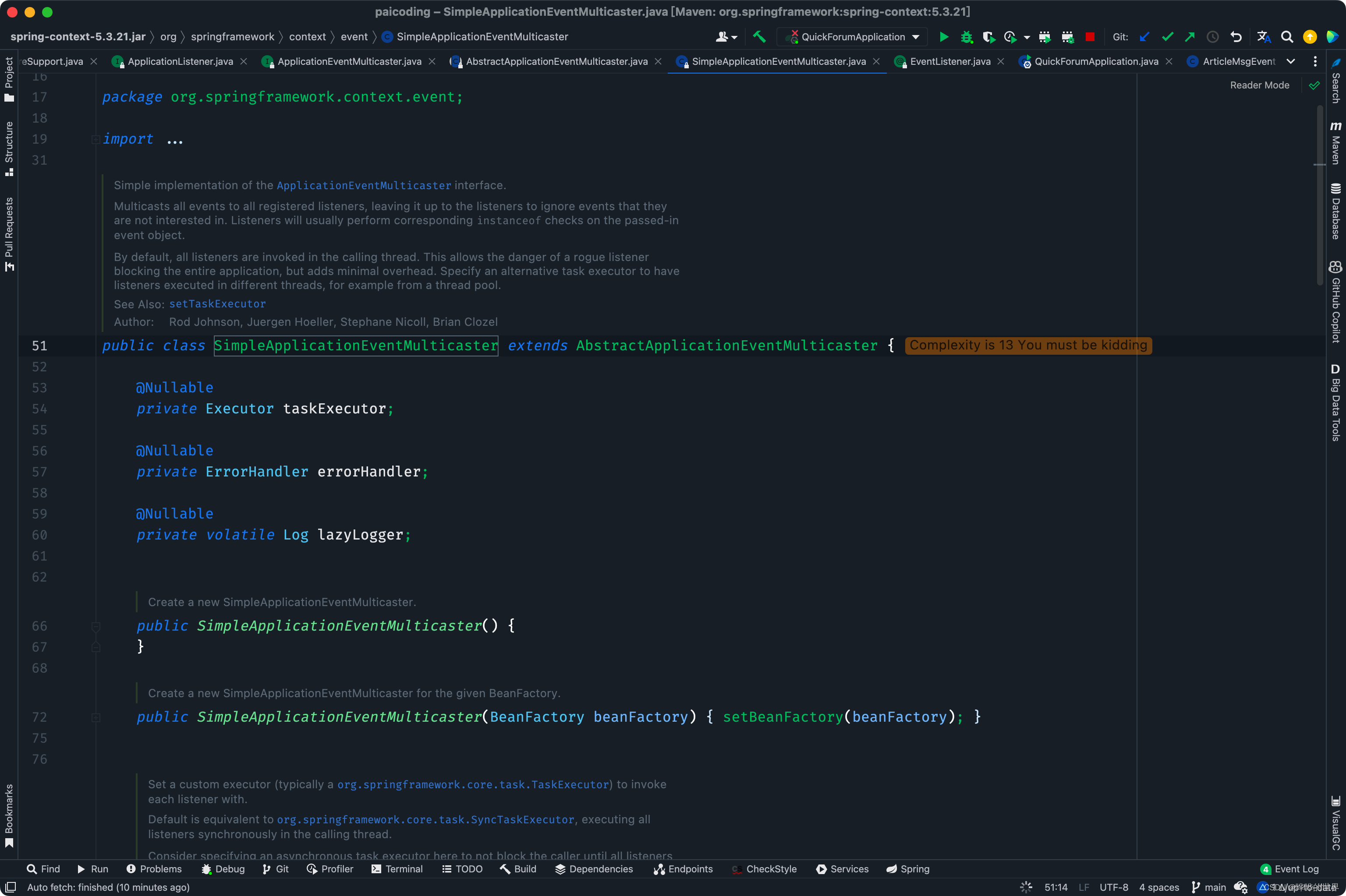 技术派Spring事件监听机制及原理_spring 事件监听机制-CSDN博客