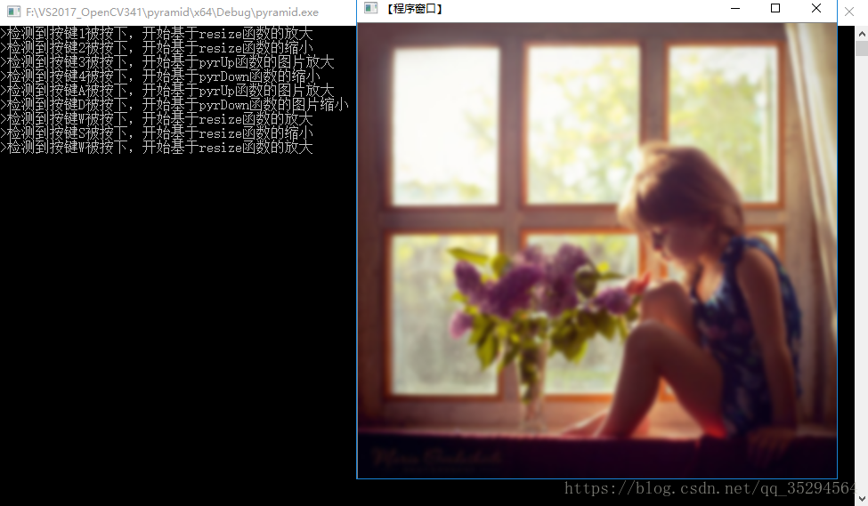OpenCV3之——图像金字塔与图片尺寸缩放（pyrUp、pyrDown、resize）_cv::pyrdown参数-CSDN博客