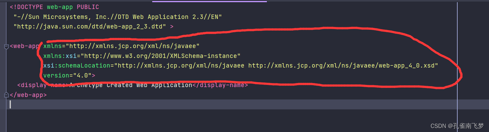 javaweb-web.xml需要的命名空间_web.xml命名空间-CSDN博客
