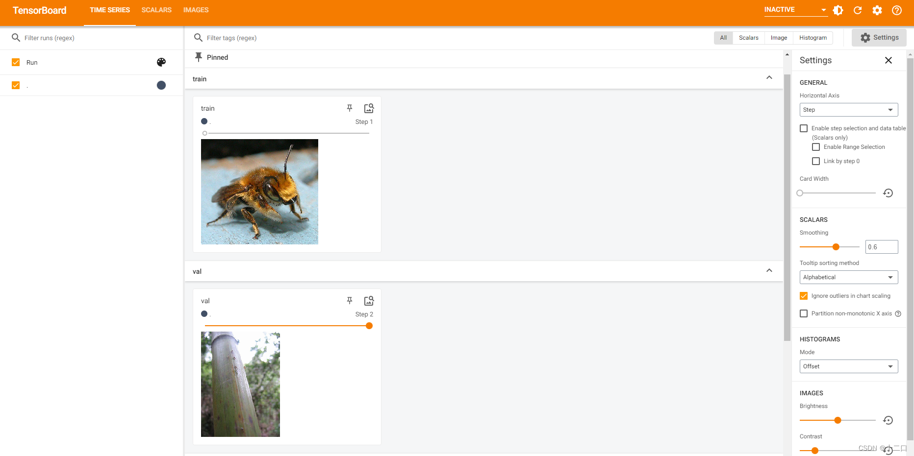 Pytorch：tensorboard的安装及常用类的使用【图表图片方法的使用】tensorboard安装 Csdn博客