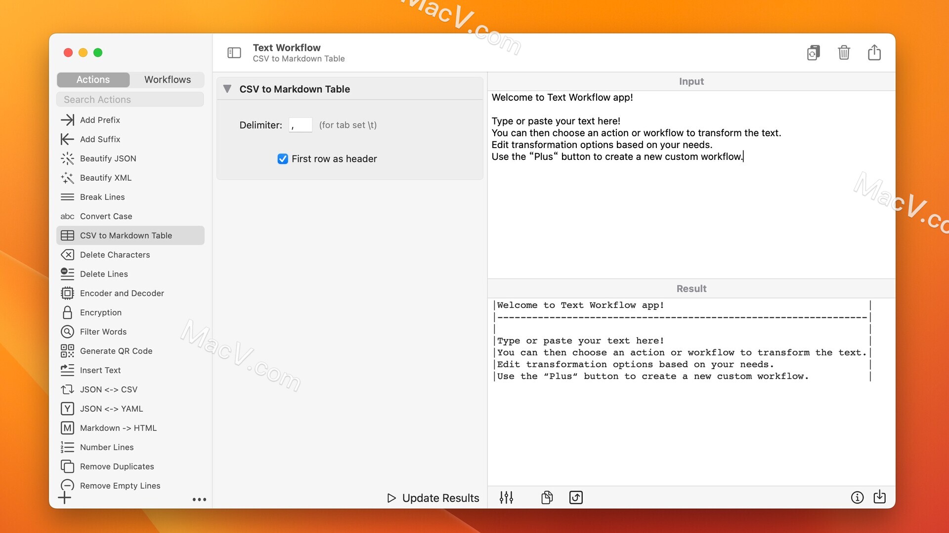 Text Workflow for mac(文本格式转换工具)-CSDN博客
