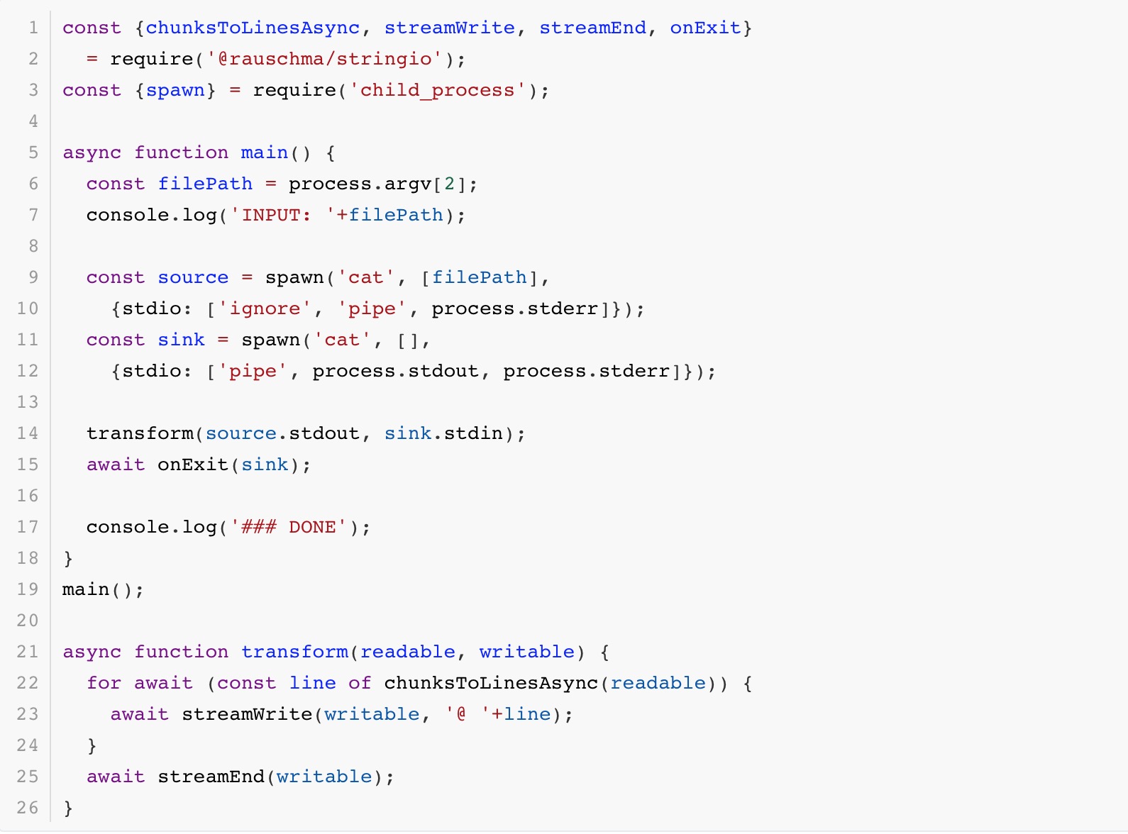 python stdin和stdout_在 Node.js 中使用子进程的 stdout 和 stdin-CSDN博客