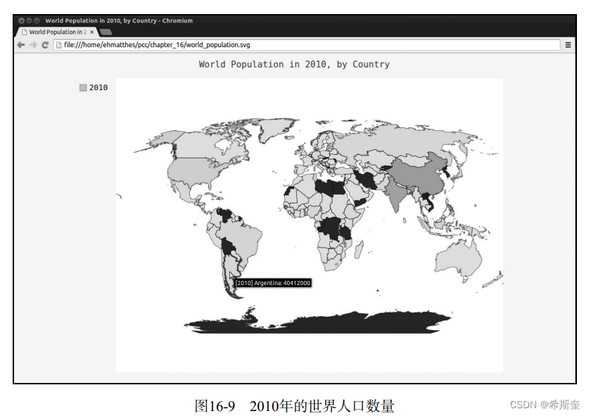 关于“Python”的核心知识点整理大全48_pygal.worldmap()-CSDN博客
