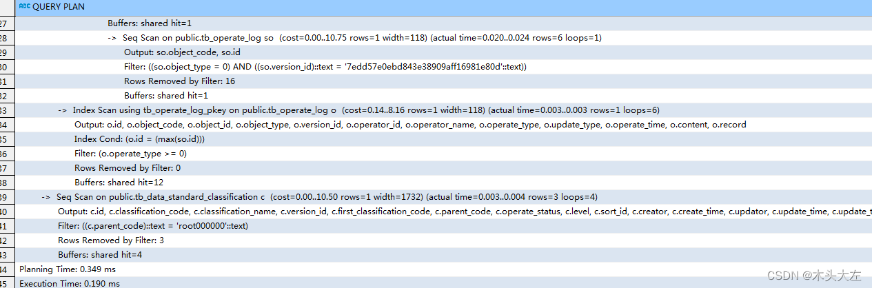 postgresql通过explain命令查看查询性能_pgsql explain 怎么看索引 效率-CSDN博客