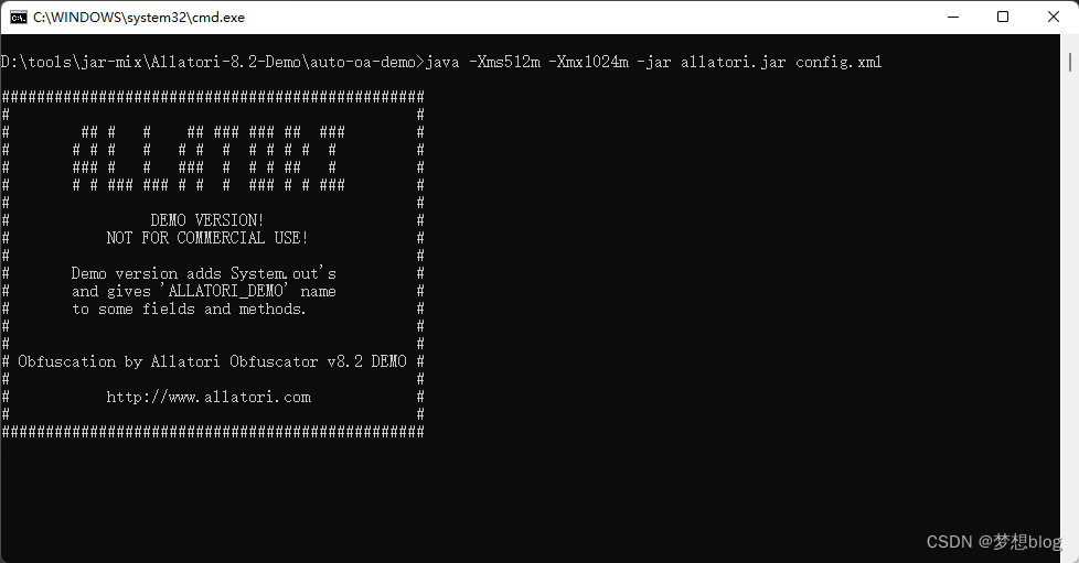 使用 Allatori 进行 Jar 包混淆_allatori混淆jar包-CSDN博客
