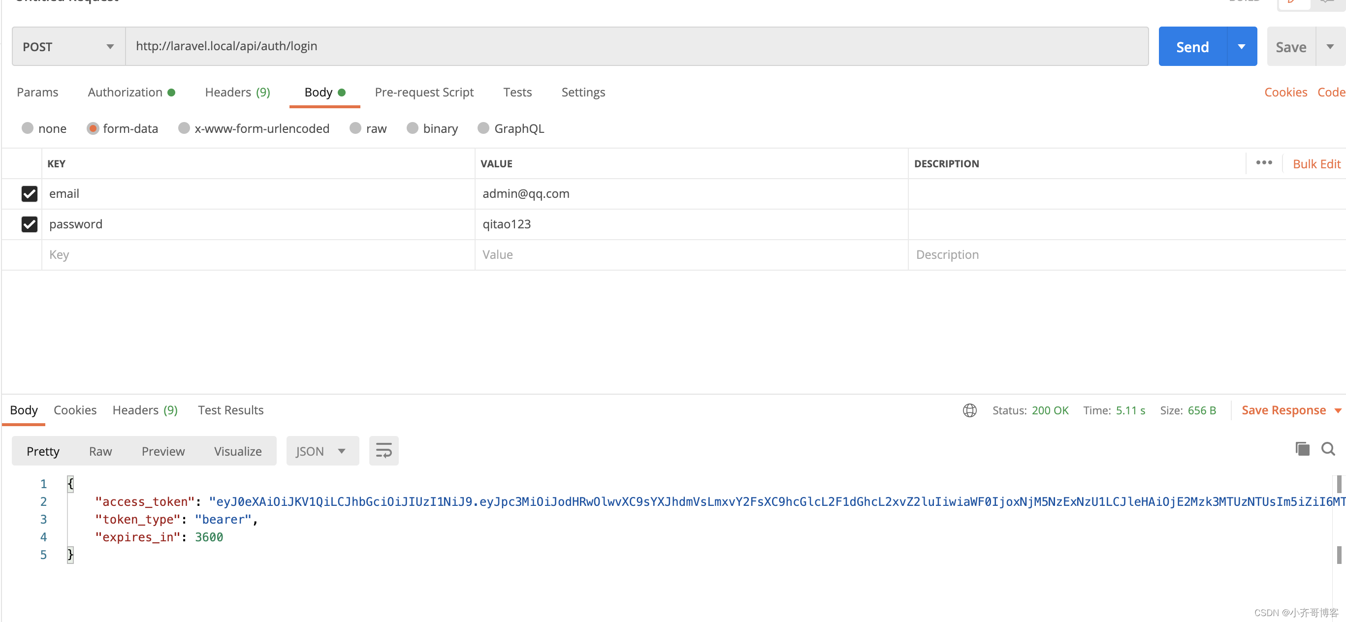 Laravel5.8 使用jwt扩展_auth::claims-CSDN博客
