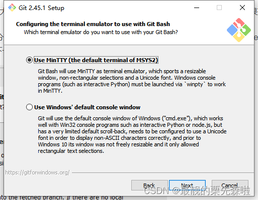 Windows10 git安装_win10安装git-CSDN博客