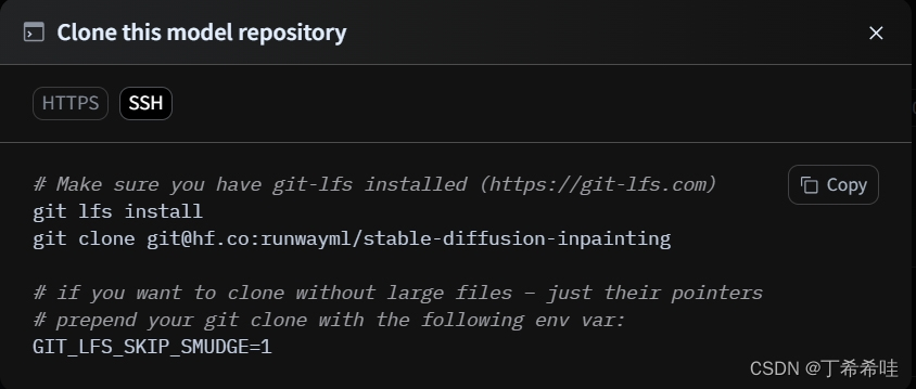 huggingface学习 | 云服务器使用git-lfs下载huggingface上的模型文件_下载huggingface模型到自己的服务器使用-CSDN博客