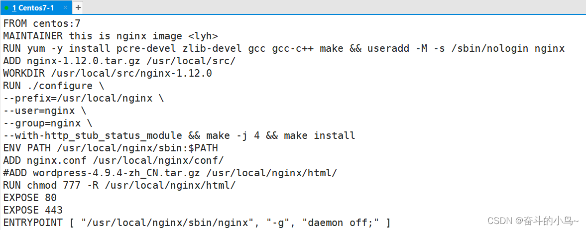 使用 docker-compose 编排 lnmp(dockerfile) 完成 wordpress_docker-compose编排lnmp-CSDN博客