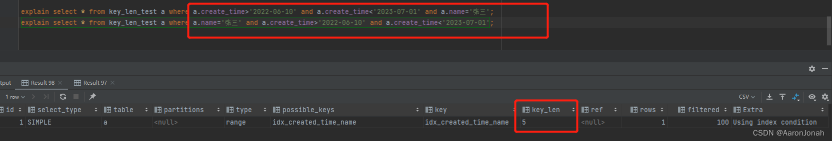 MYSQL的explain执行计划中key_len计算方式_mysql explain key len 计算-CSDN博客