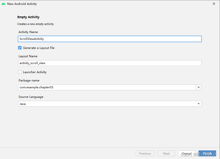 安卓滚动视图ScrollView-CSDN博客