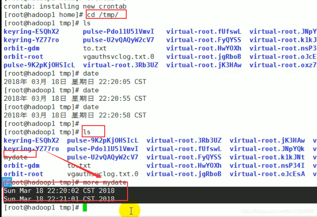 【Linux操作系统课堂笔记9】crond（crontab）定时任务调度_执行crond指令后会自动调用-CSDN博客