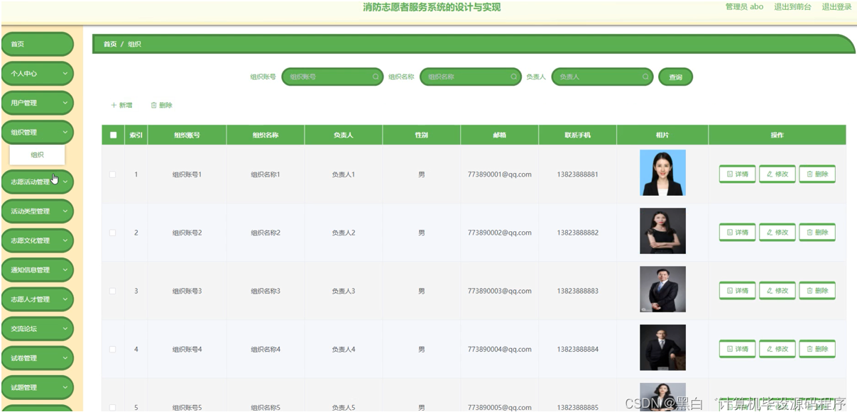 Javaphpnodejspython消防志愿者服务系统的设计与实现【2024年毕设】python画图消防员 Csdn博客 2043