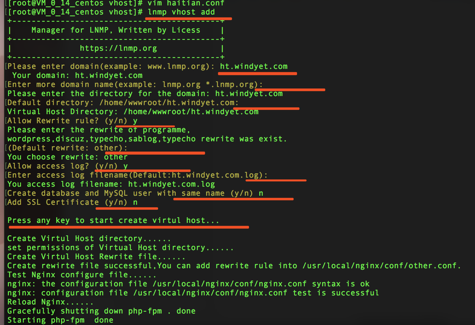 centOS7一键安装LNMP-CSDN博客