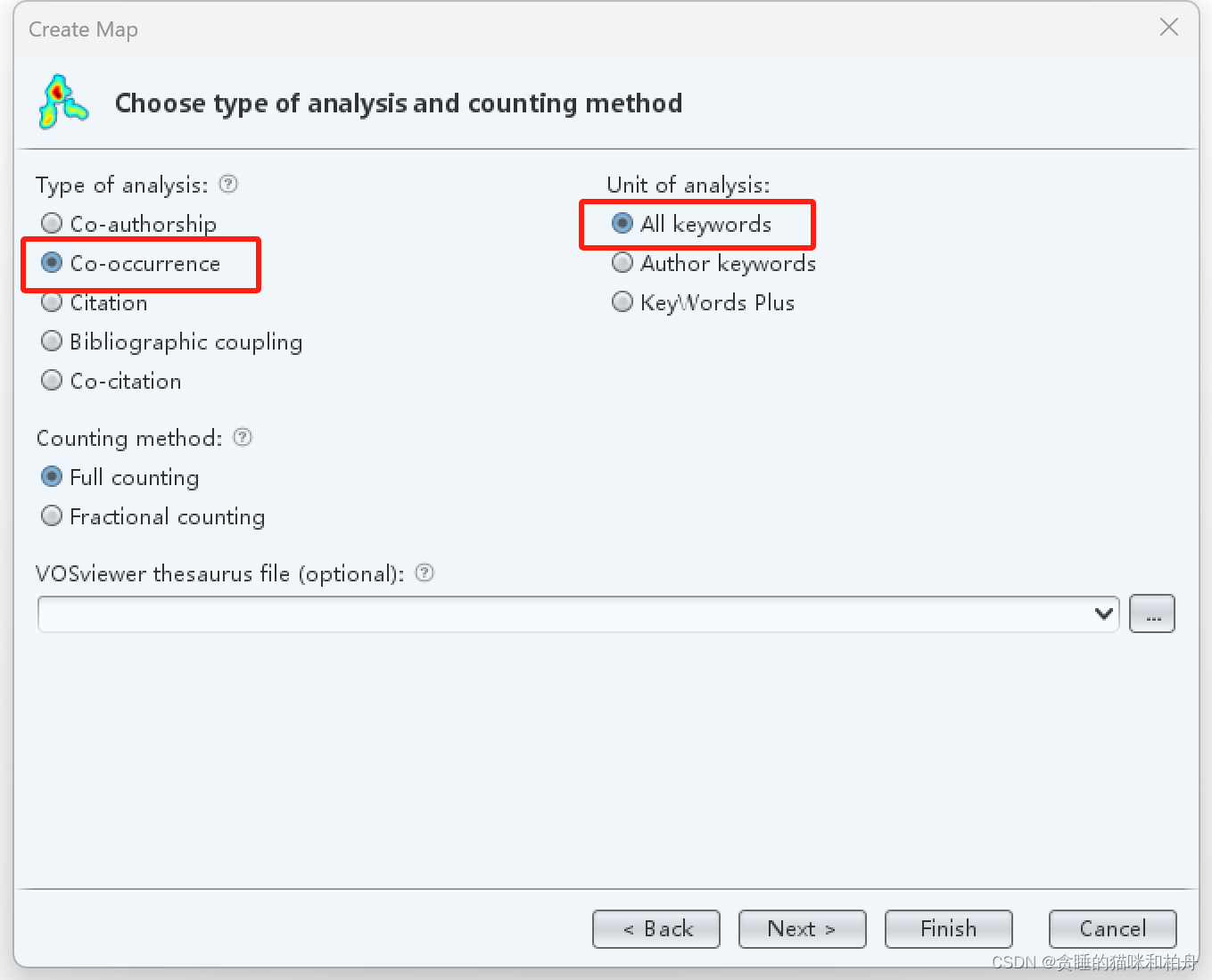 VOSviewer文献可视化005：关键词共现网络分析_vosviewer关键词共现分析-CSDN博客