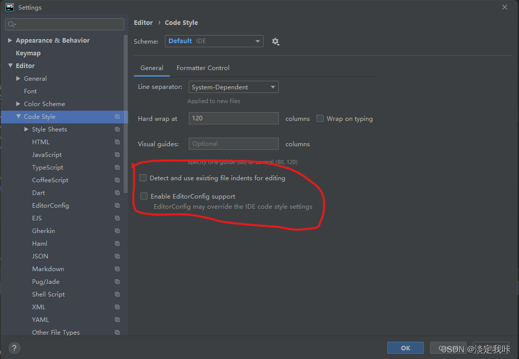 WebStorm实现代码自动缩进一个Tab_webstorm中文版内按tab缩进-CSDN博客