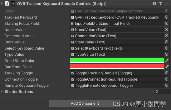 OculusRiftS与Unity.UI的交互（5）-键盘输入设置_ovrtrackedkeyboard-CSDN博客