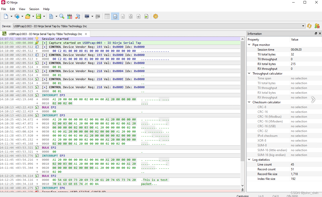 终端仿真器、协议分析器和 IO 监视器：IO Ninja 5.3.1 Crack-CSDN博客