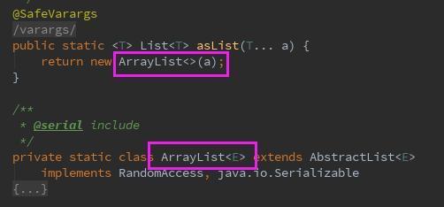 java中数组转list以及误区_java array aslist 泛型没有转化-CSDN博客