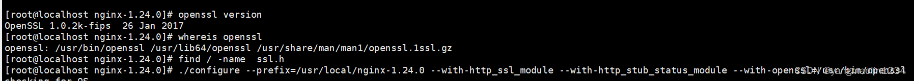 ./configure: error: SSL modules require the OpenSSL library.-CSDN博客