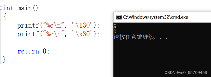 c语言字符\ddd和\xdd-CSDN博客